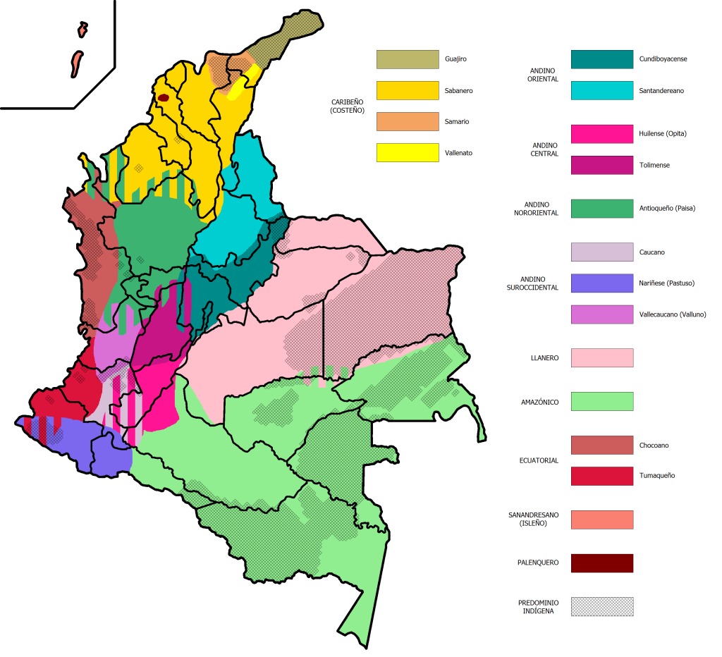 ¿Cuáles son los 5 dialectos más importantes de Colombia? [Actualizado 2025]