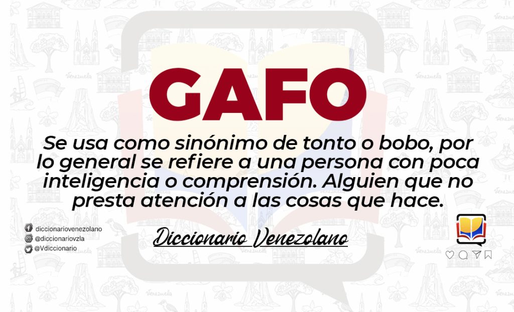 Qu Significa Eres Gafa En Venezuela Actualizado 2023 Qu Significa Eres Gafa En Venezuela Actualizado 2023